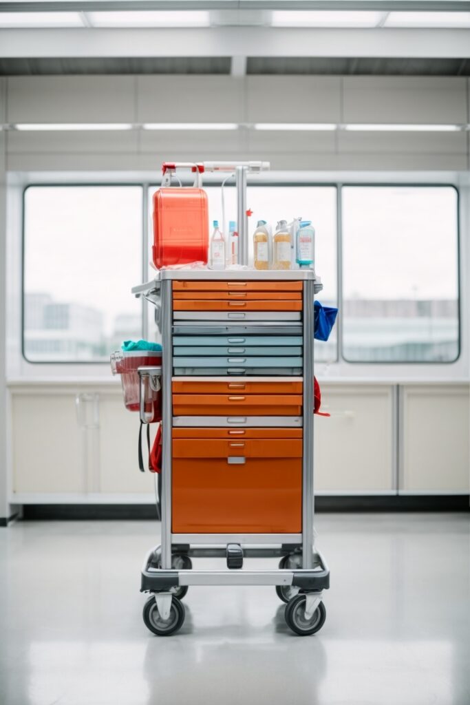 lockable medical trolley – BestDiscountSA